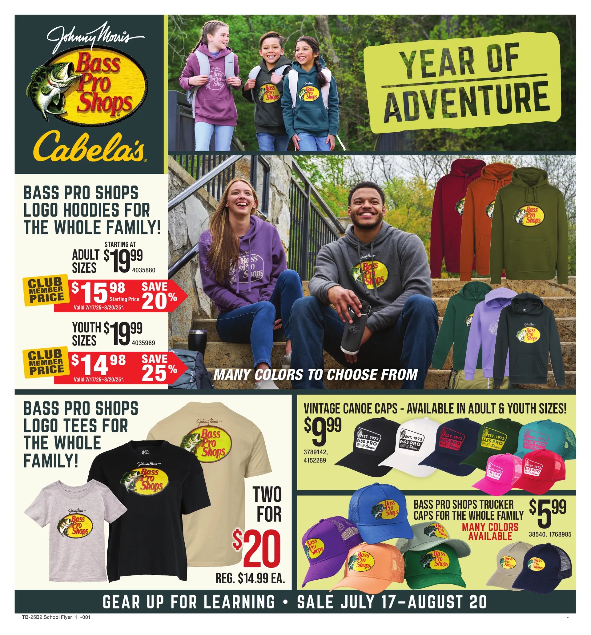Cabela's Weekly Ad July 17 - August 20, 2025