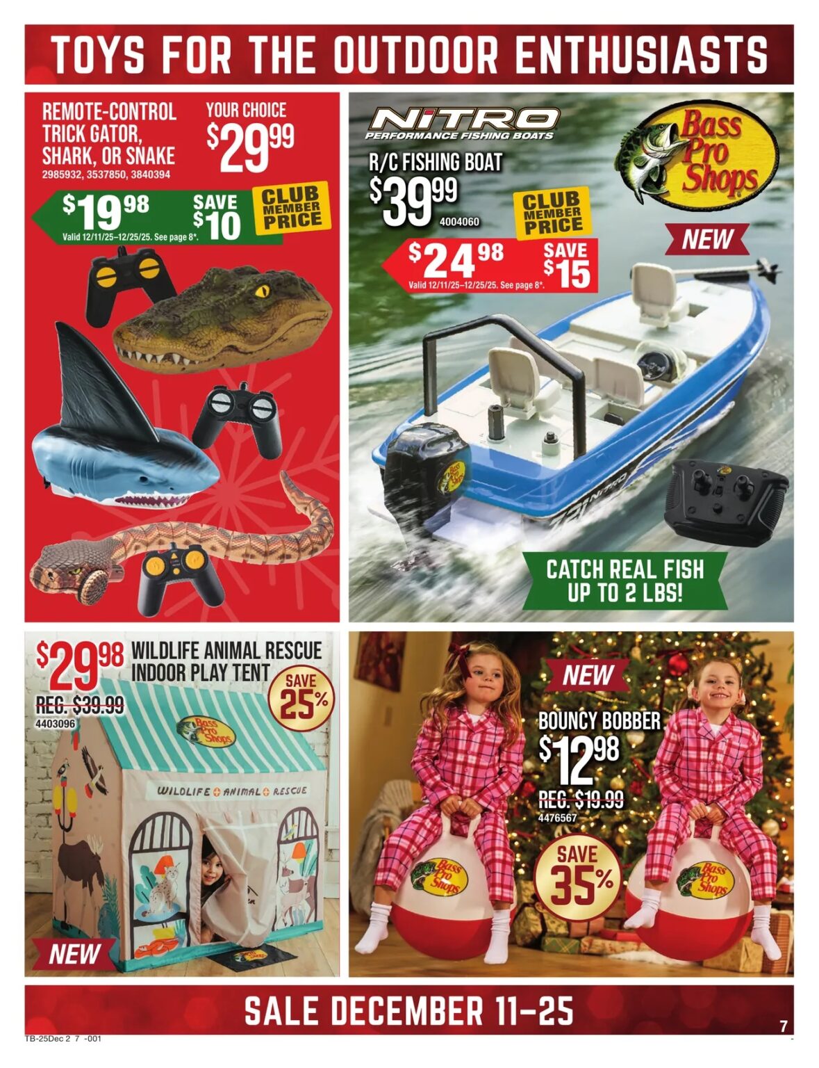 Cabela's Weekly Ad December 11 - December 25, 2025