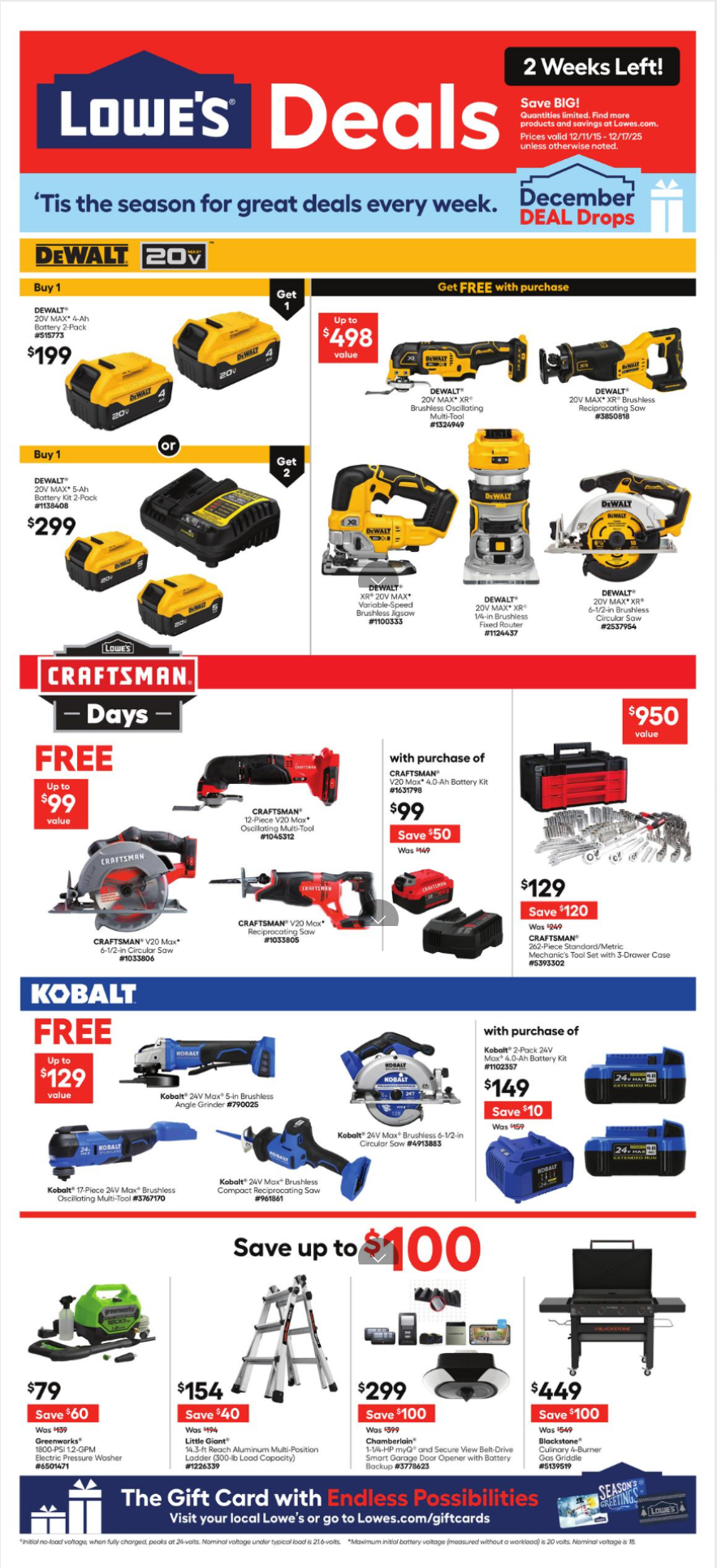 Lowe's Weekly Ad