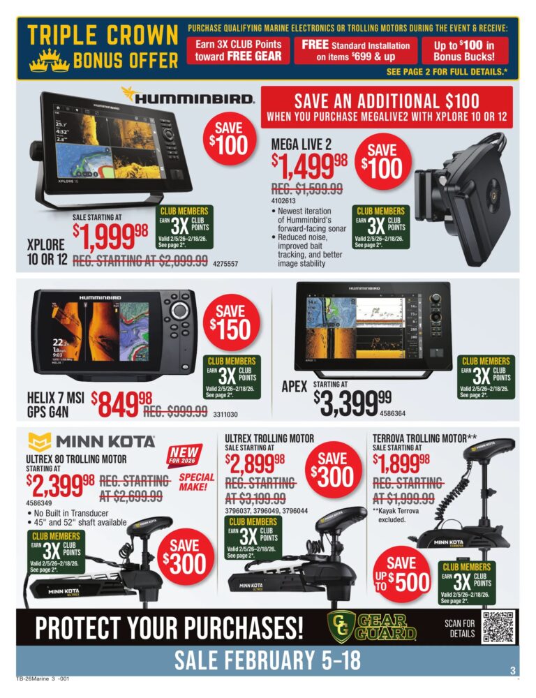 Cabela's Weekly Ad February 5 - February 18, 2026