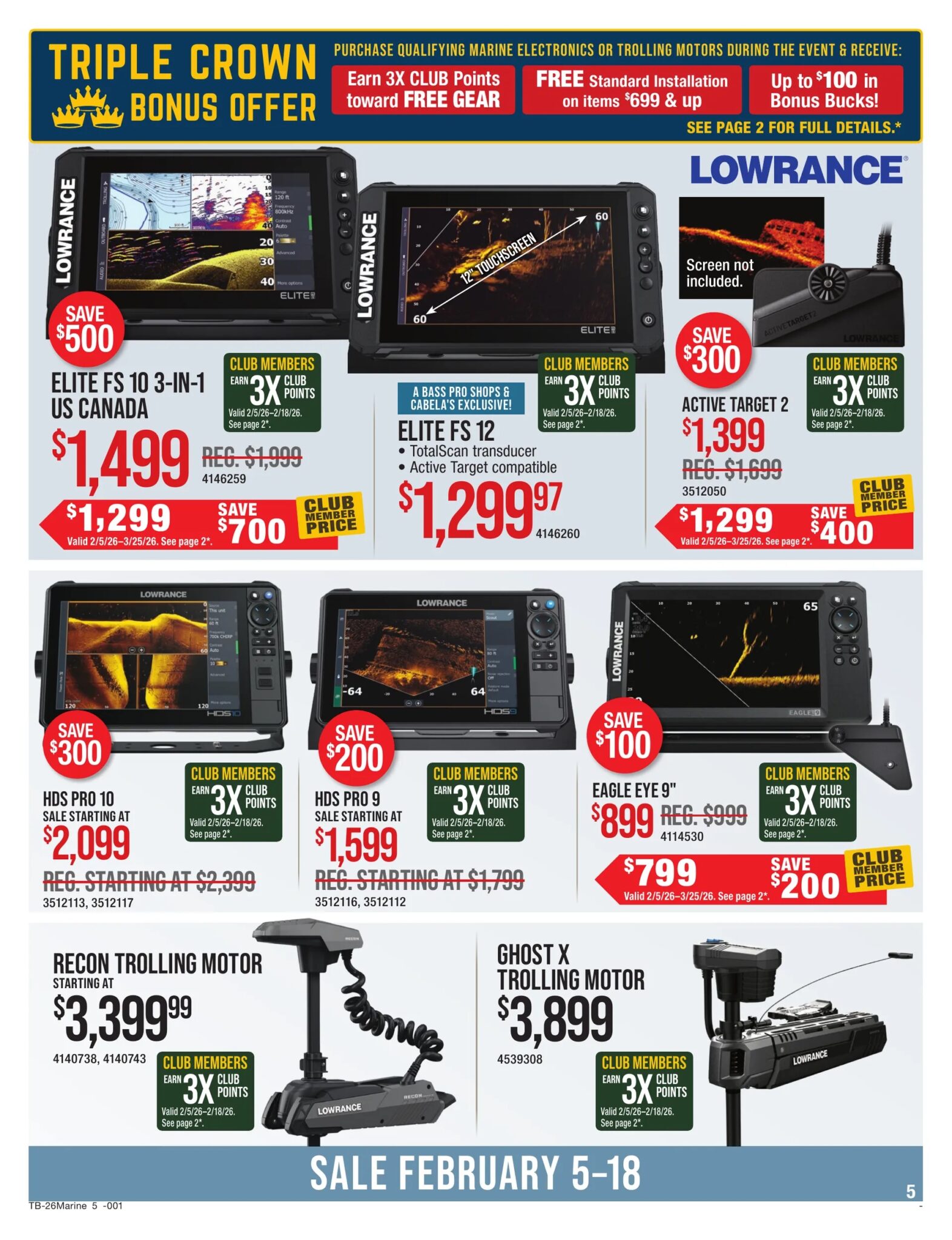 Cabela's Weekly Ad February 5 - February 18, 2026