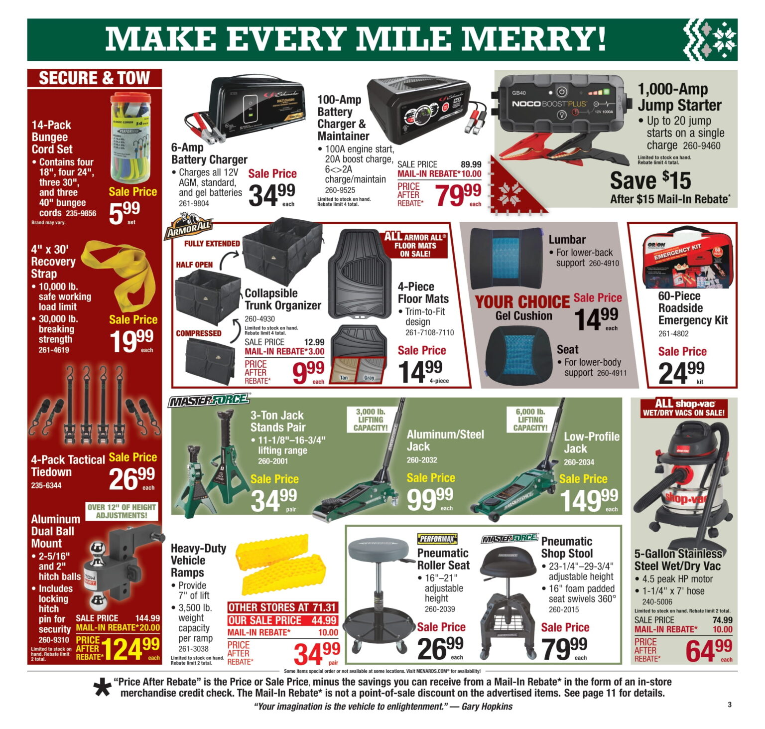 Menards Weekly Ad December 11 - December 24, 2025