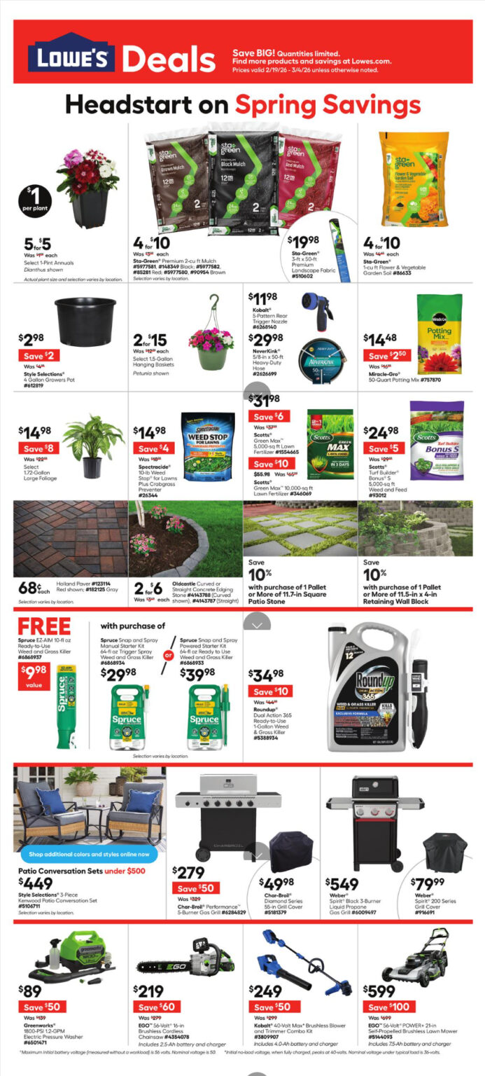 Lowes Weekly Ad - Todays Deals & Weekly Sales Ad