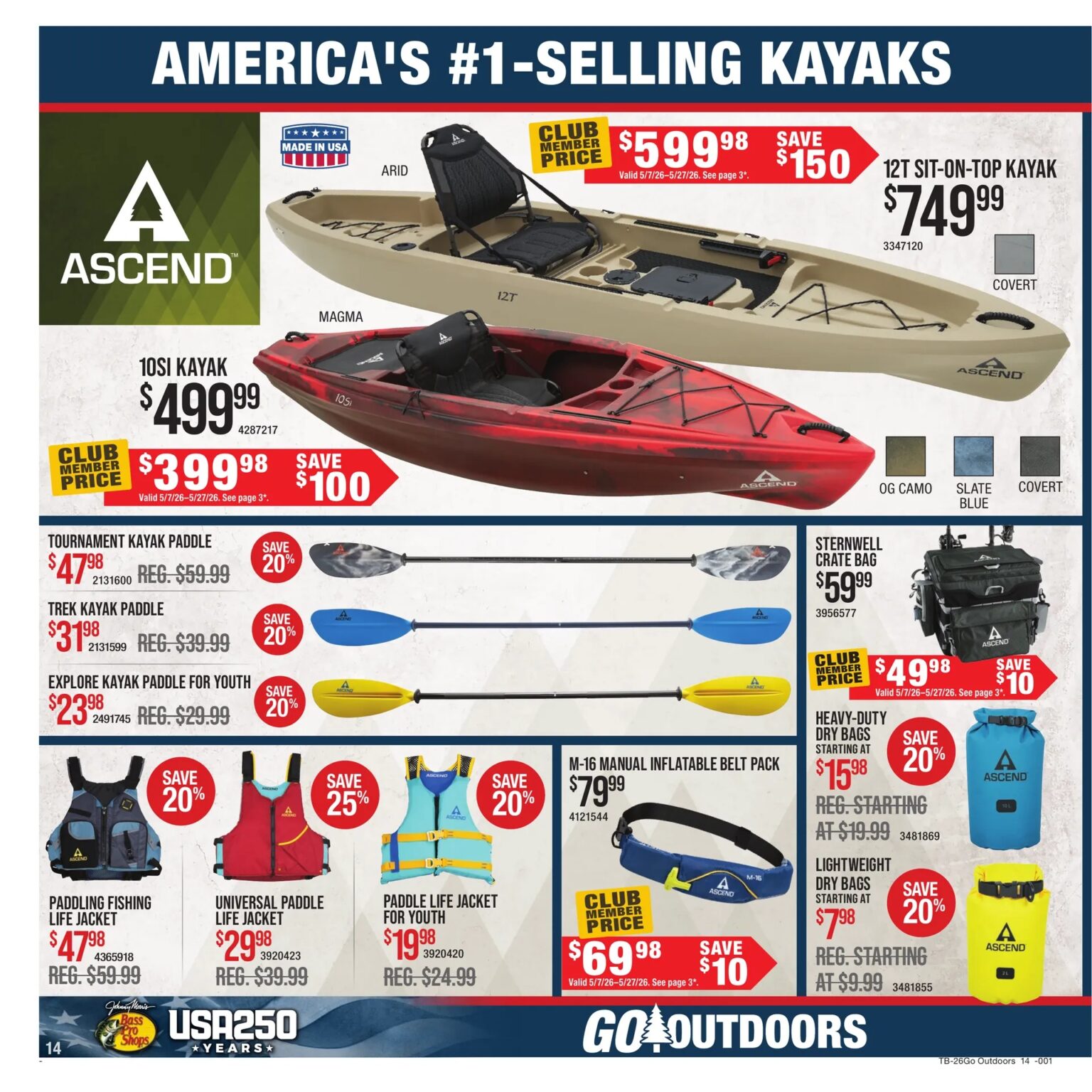 Cabela's Weekly Ad May 7 - May 27, 2026
